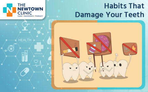 Habits That Damage Your Teeth - The Newtown Clinic